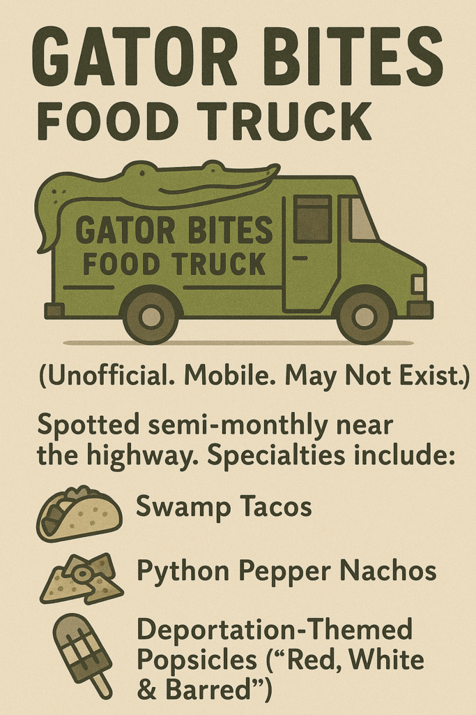 Dining & Cuisine - Alligator Alcatraz